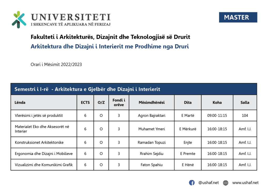 17 – Universiteti i Shkencave të Aplikuara në Ferizaj – University of ...